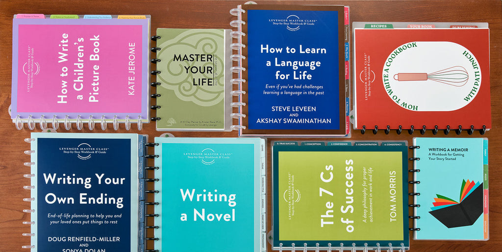 Levenger Master Class Series | How-To Workbooks & Step-By-Step Guides