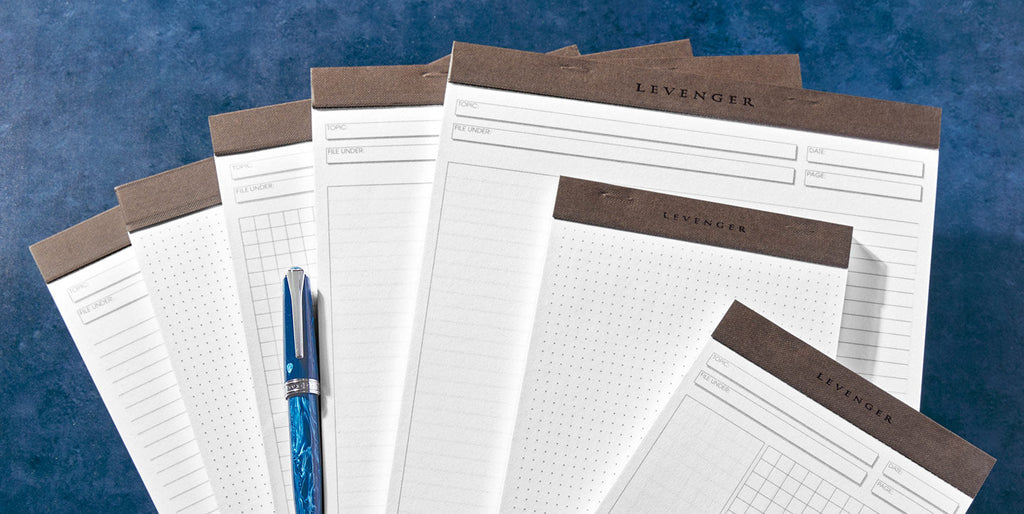 Premium Freeleaf Writing Notepads | Levenger