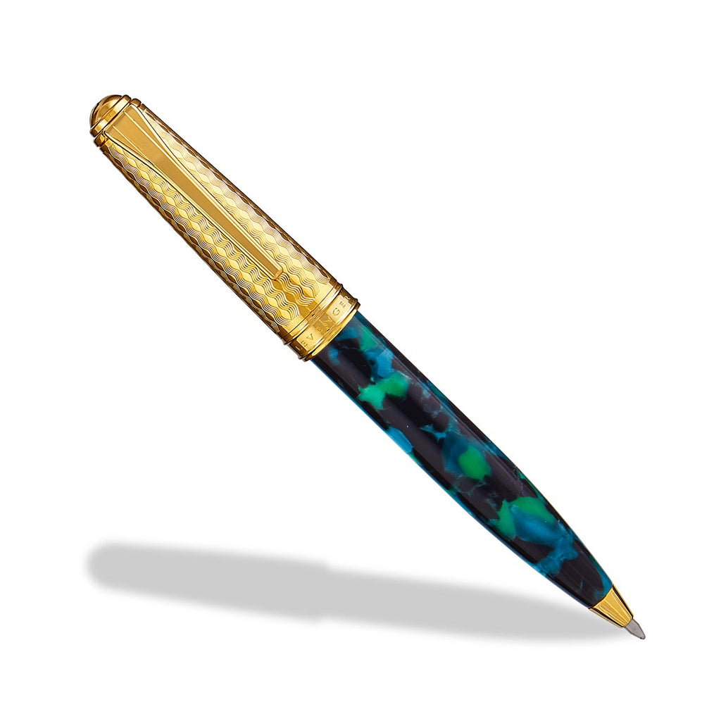 Levenger Wintergreen Herringbone Pen
