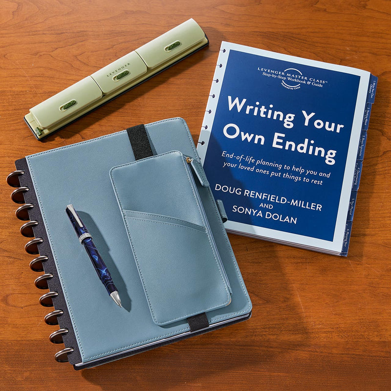 Levenger Master Class Writing Your Own Ending Circa Discbound Notebook