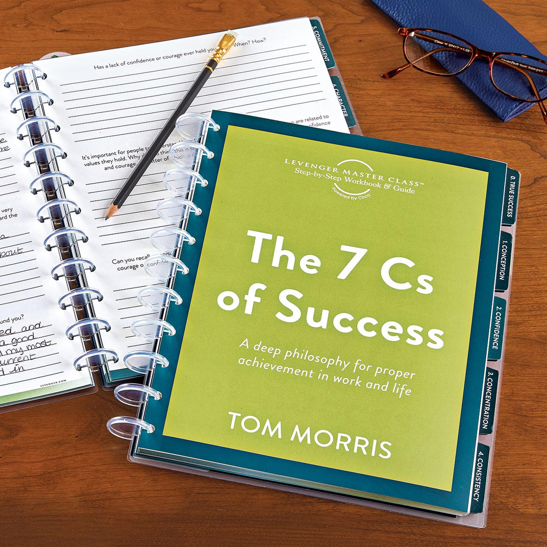 Levenger Master Class The 7 Cs of Success Circa Workbook