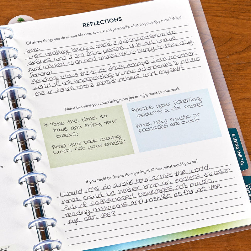 Levenger Master Class The 7 Cs of Success Circa Workbook