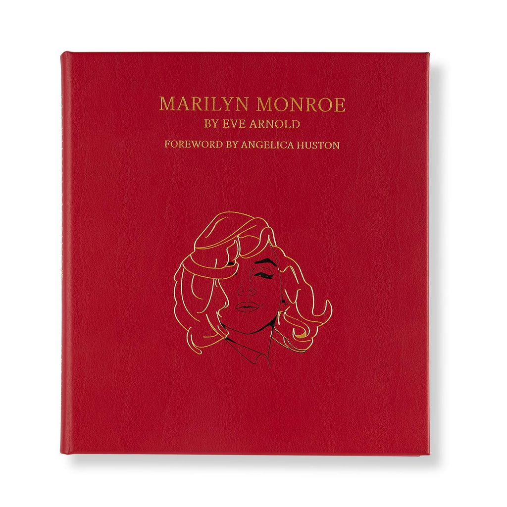 Marilyn Monroe by Eve Arnold | Leather Marilyn Monroe Book