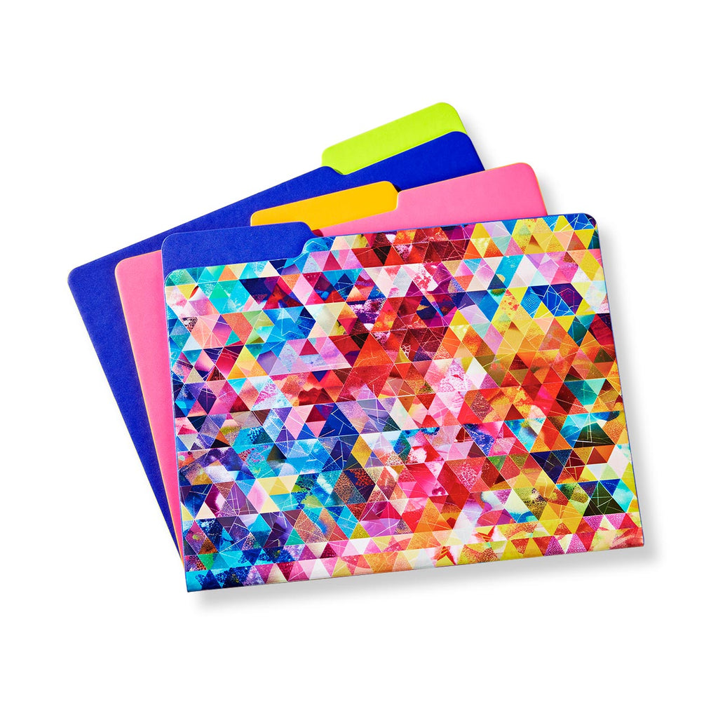 Prismatic File Folder Trio (set of 3)