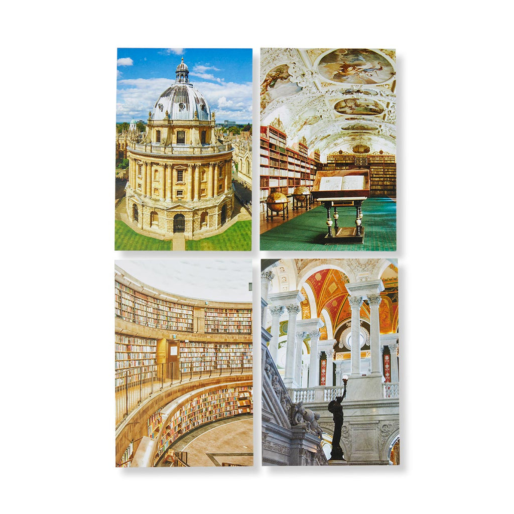 Iconic Libraries Postcards (set of 16)