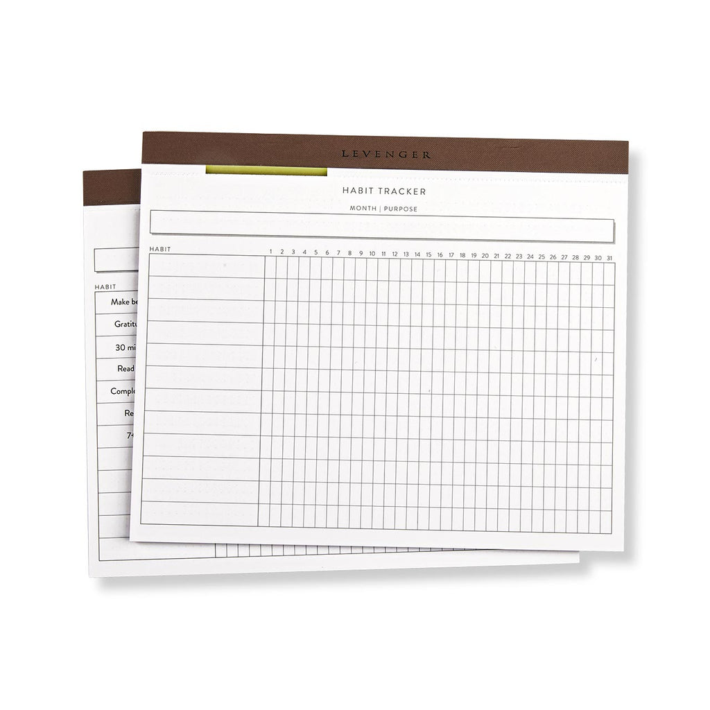 Freeleaf Measure and Manage Tracker Pads | Habit Tracker | Ships Free