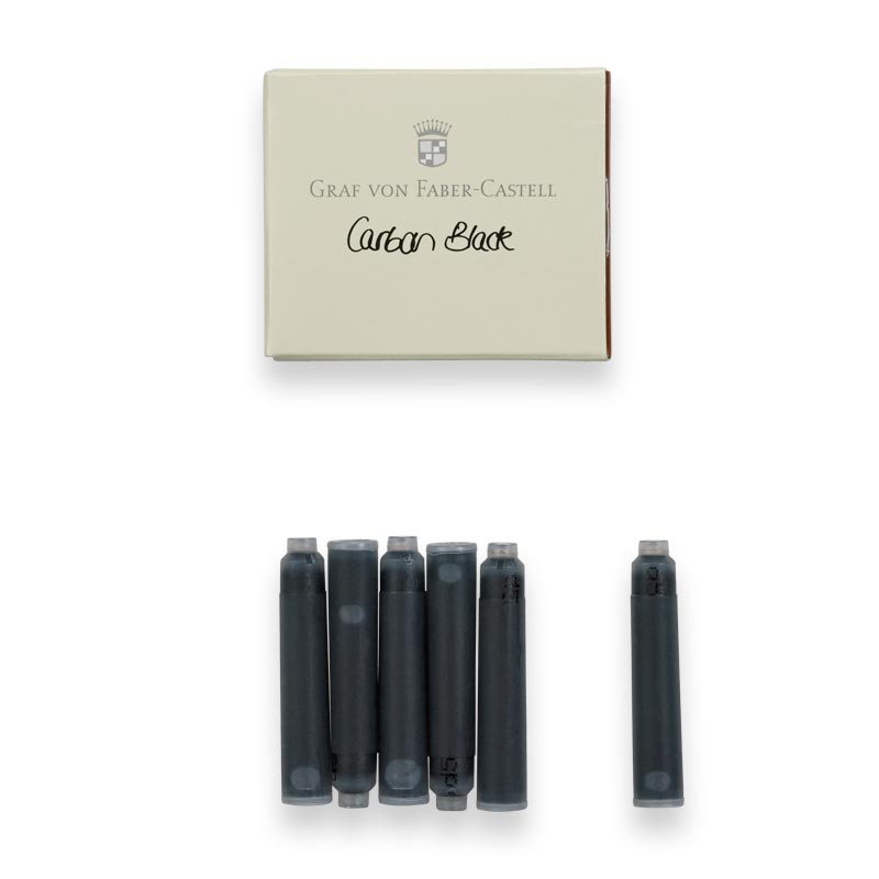 Graf Von Faber-Castell Fountain Pen Ink Cartridges (set of 6)