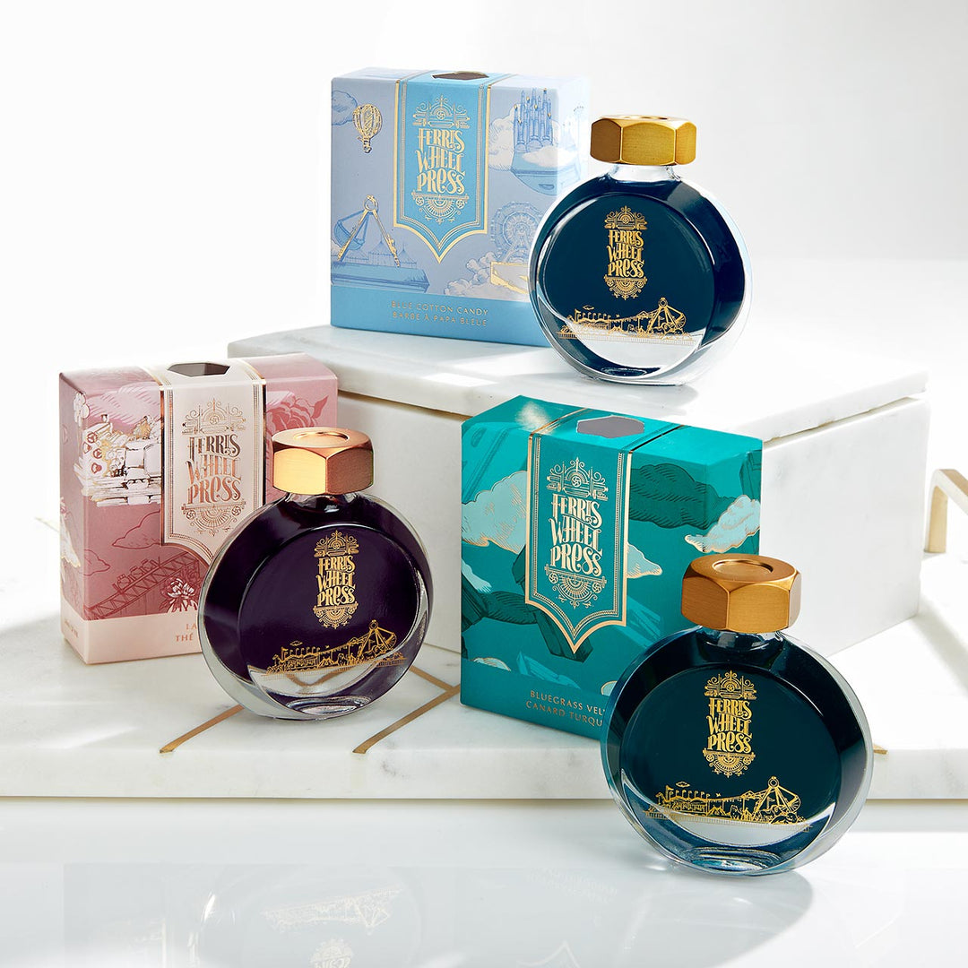 Levenger Bottled Ink | Bottled Fountain Pen Ink | Dip Pen Ink