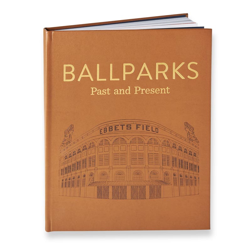 Leather Ballparks Past and Present Book